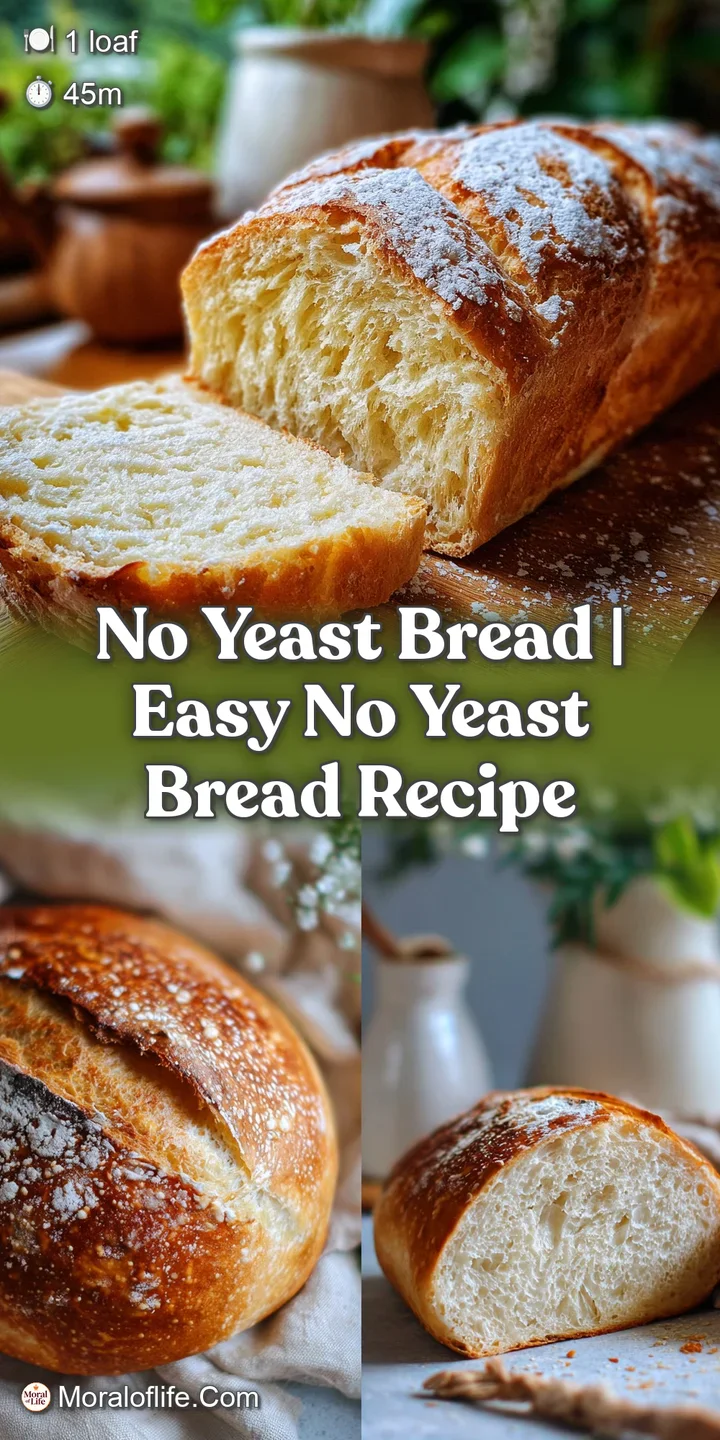 No Yeast Bread: Quick Bake No Yeast Bread Recipe - Moral of…
